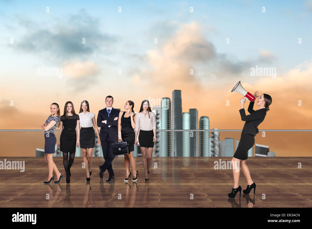 Together group people support hi-res stock photography and images - Alamy