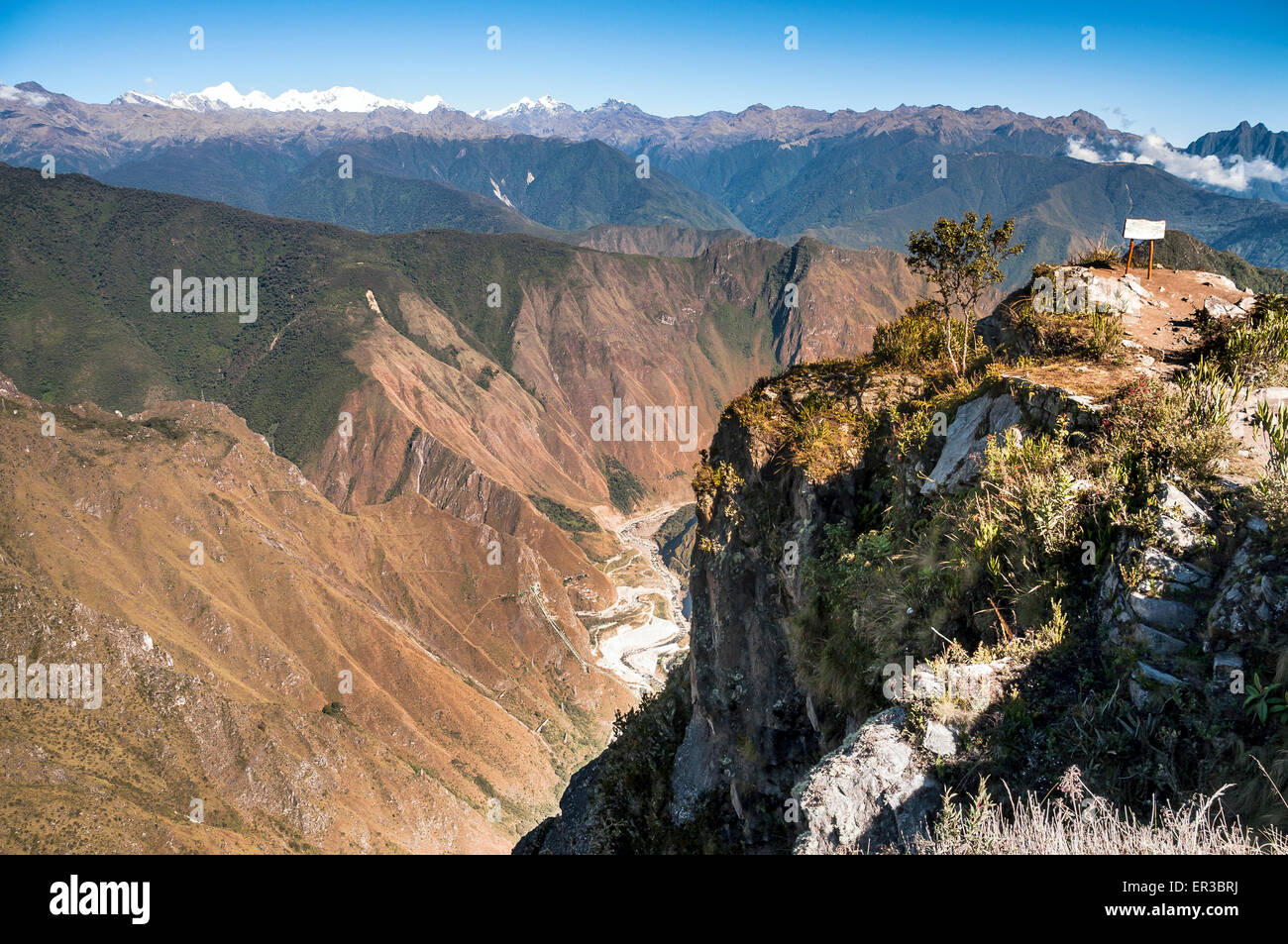View from Machu Picchu, Peru Stock Photo - Alamy