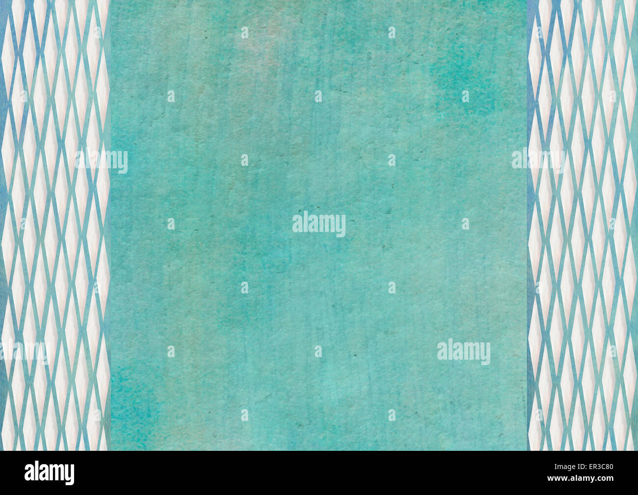 geometric prints on watercolored texture - abstract graphic background ...