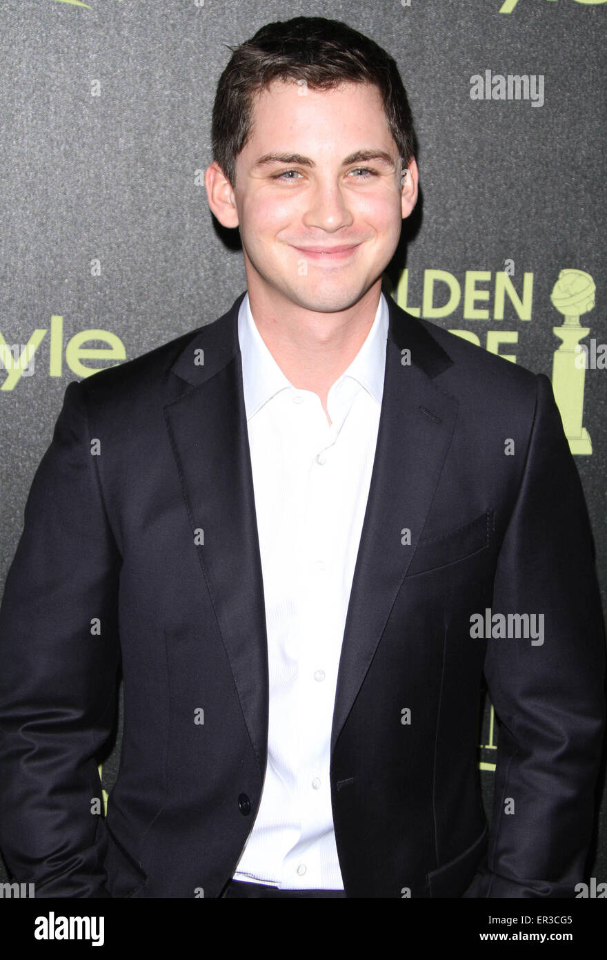 Logan lerman 2015 hi-res stock photography and images - Alamy