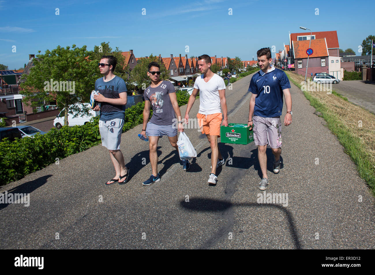 Dutch youth ready to party Stock Photo - Alamy