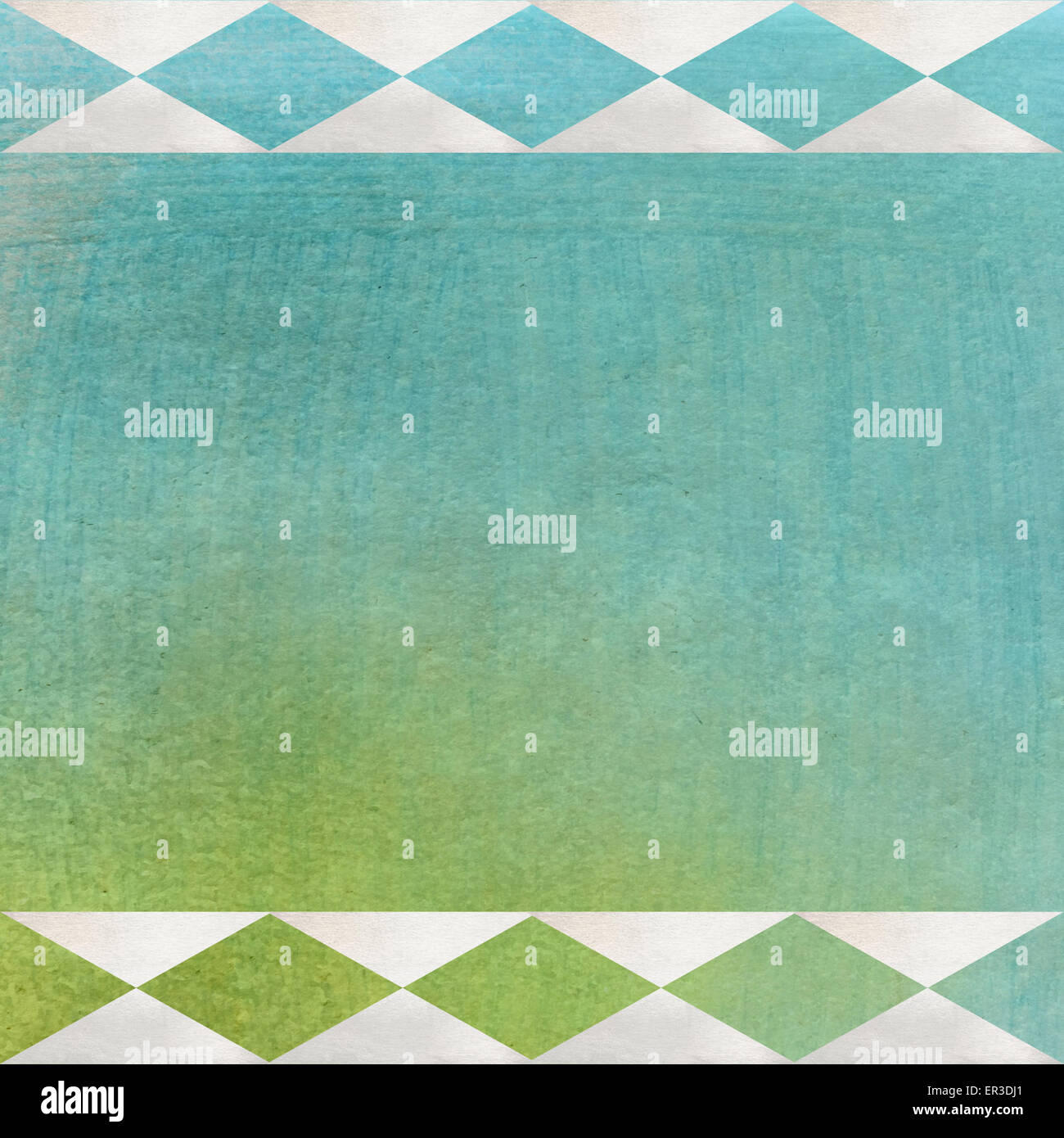 geometric prints on watercolored texture - abstract graphic background ...