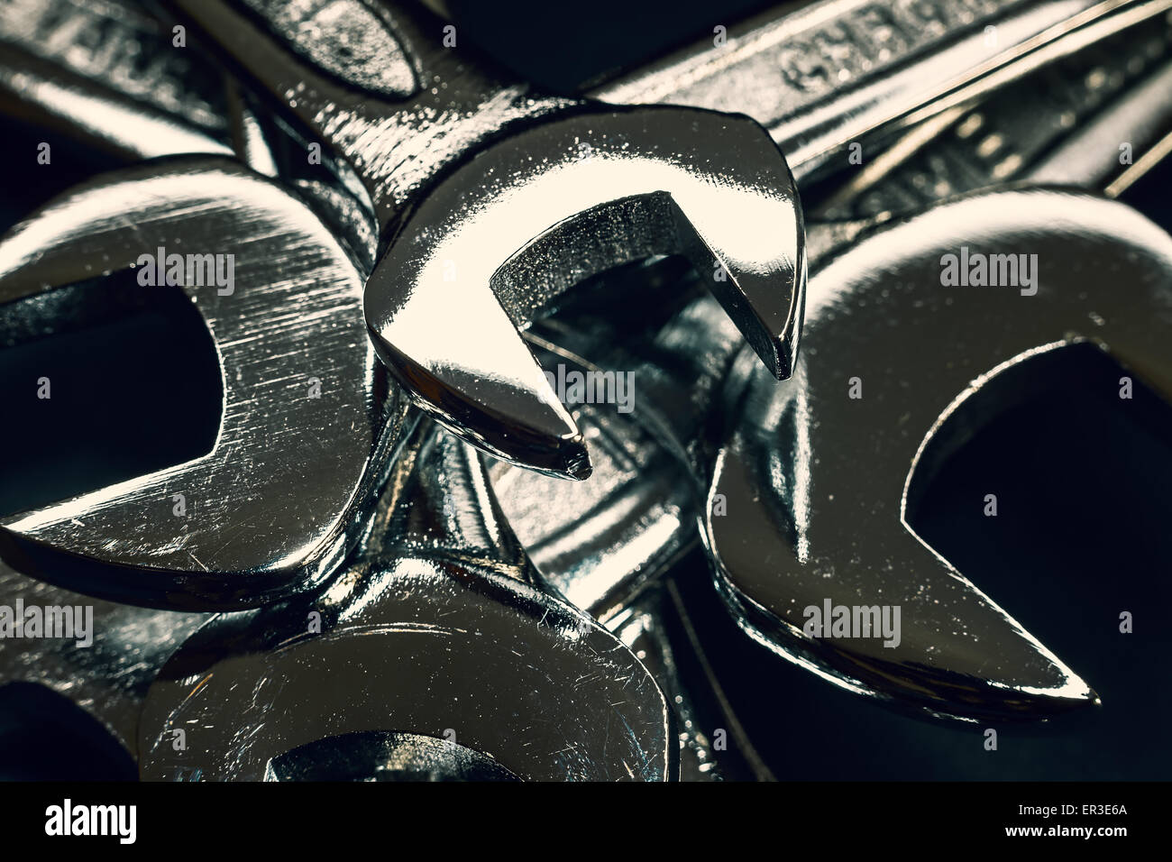 Details of mechanic key, simple composition, modern steel mechanical ...