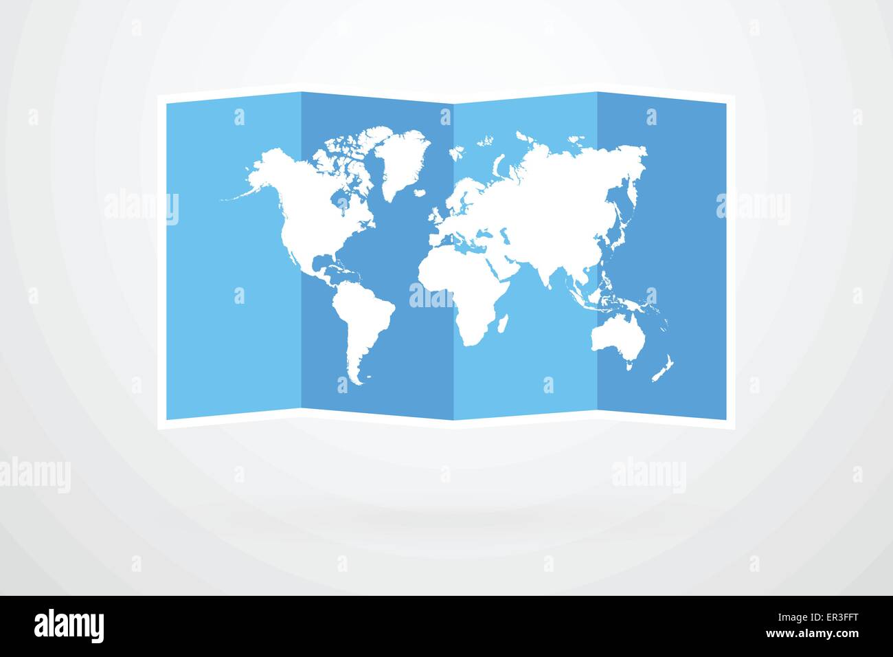 World Map Cardboard Vector Stock Vector Image & Art - Alamy