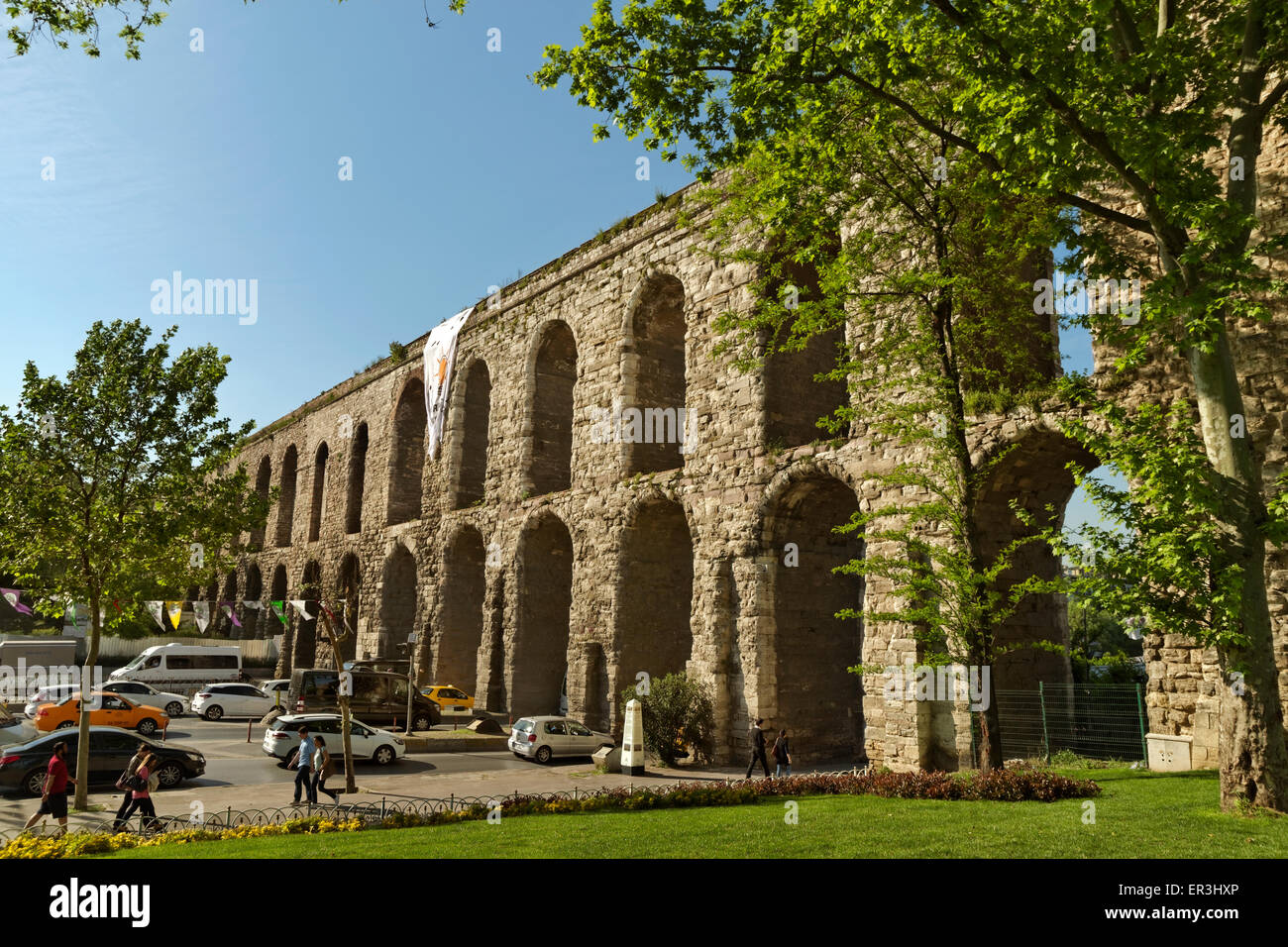Valens (Bozdogan) Roman Aqueduct at Istanbul, Turkey. 4th Century AD ...
