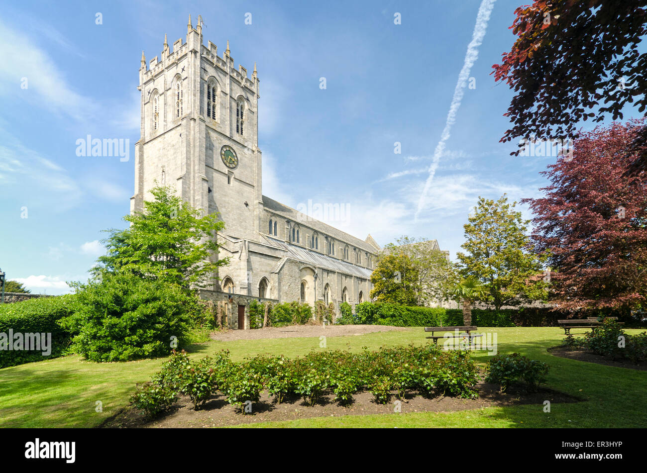 Christchurch priory hi-res stock photography and images - Alamy