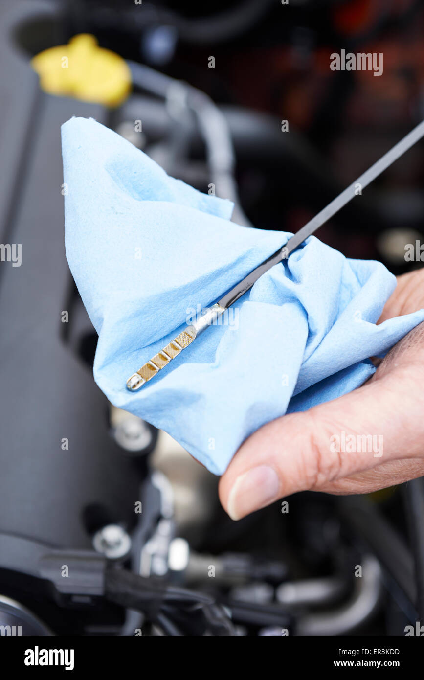 Oil dipstick hi-res stock photography and images - Alamy