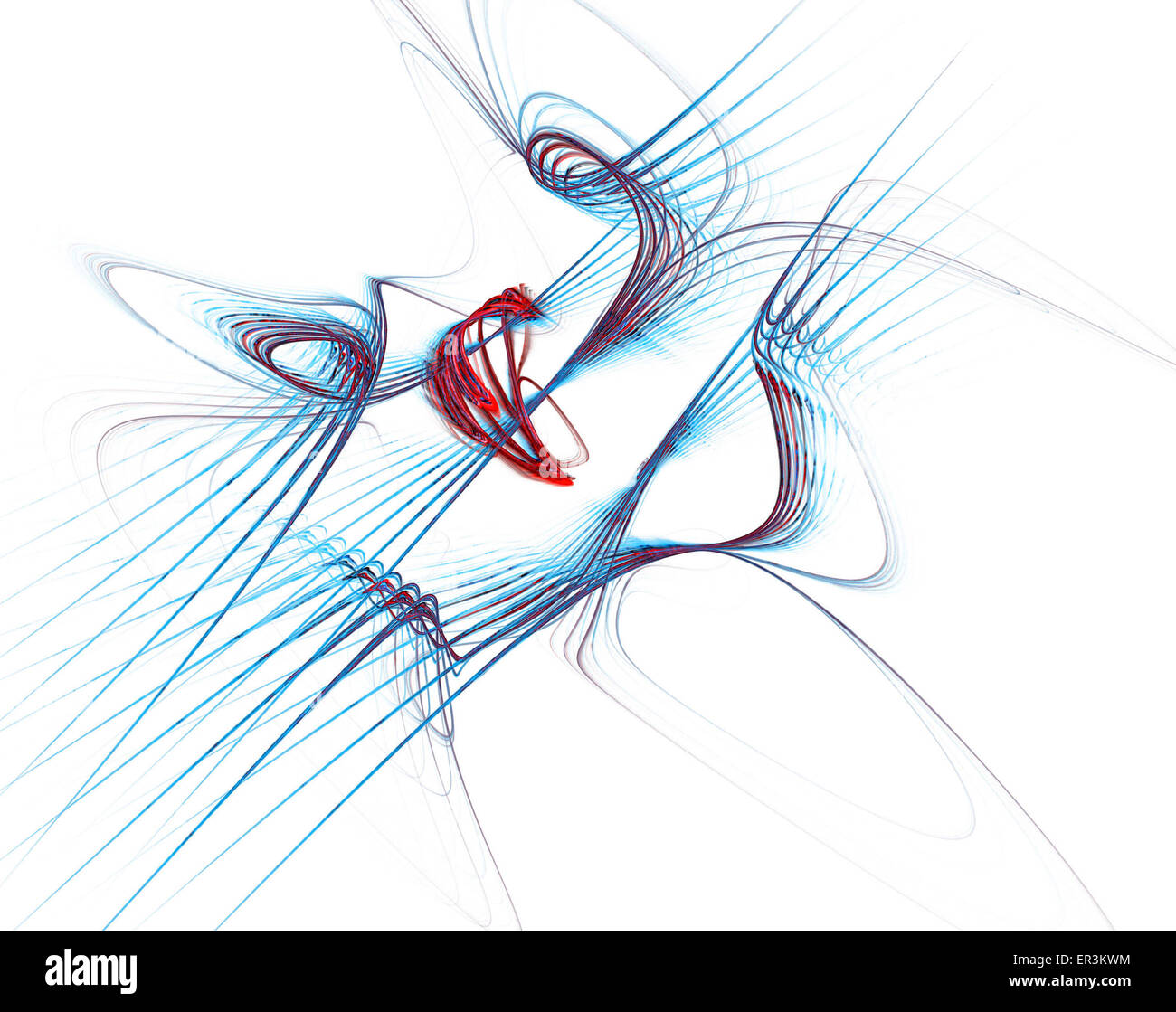 abstract object on white Stock Photo - Alamy