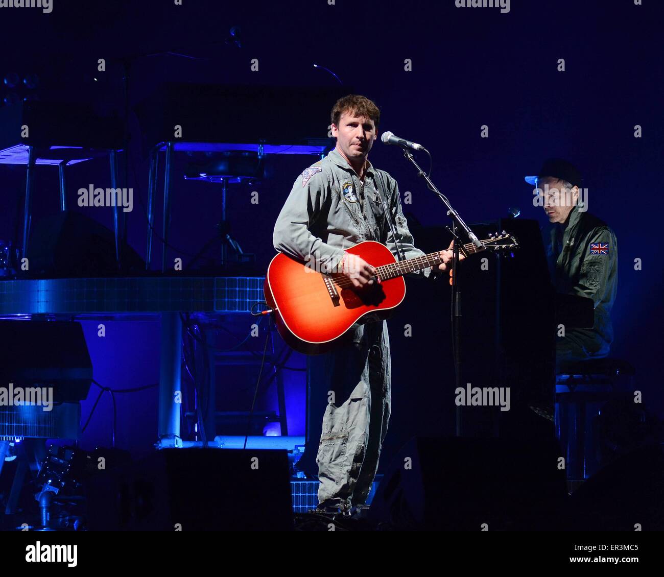 James Blunt performs live in concert at the 3Arena during his 'Moon ...
