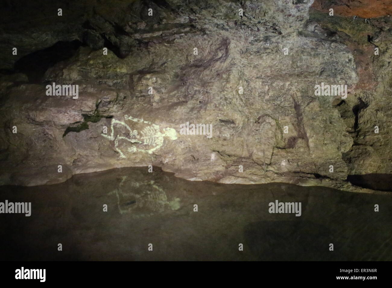 Clearwell Caves, Iron Mining Museum and Ancient Caverns Stock Photo - Alamy