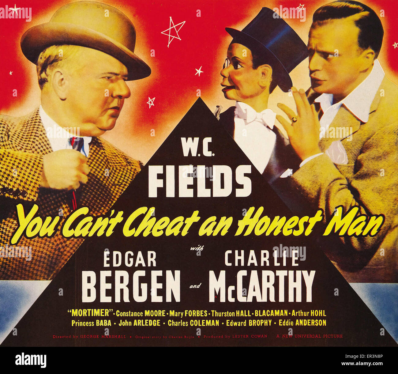 You Can't Cheat an Honest Man - Movie Poster Stock Photo - Alamy