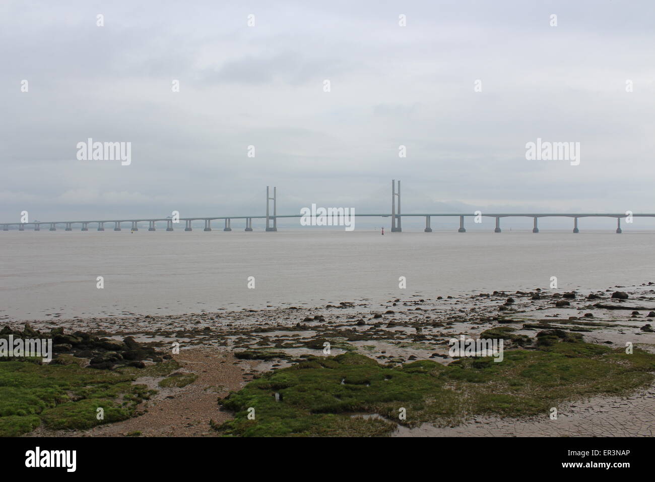 View of the Second Severn Bridge Crossing from Black Rock Road View ...