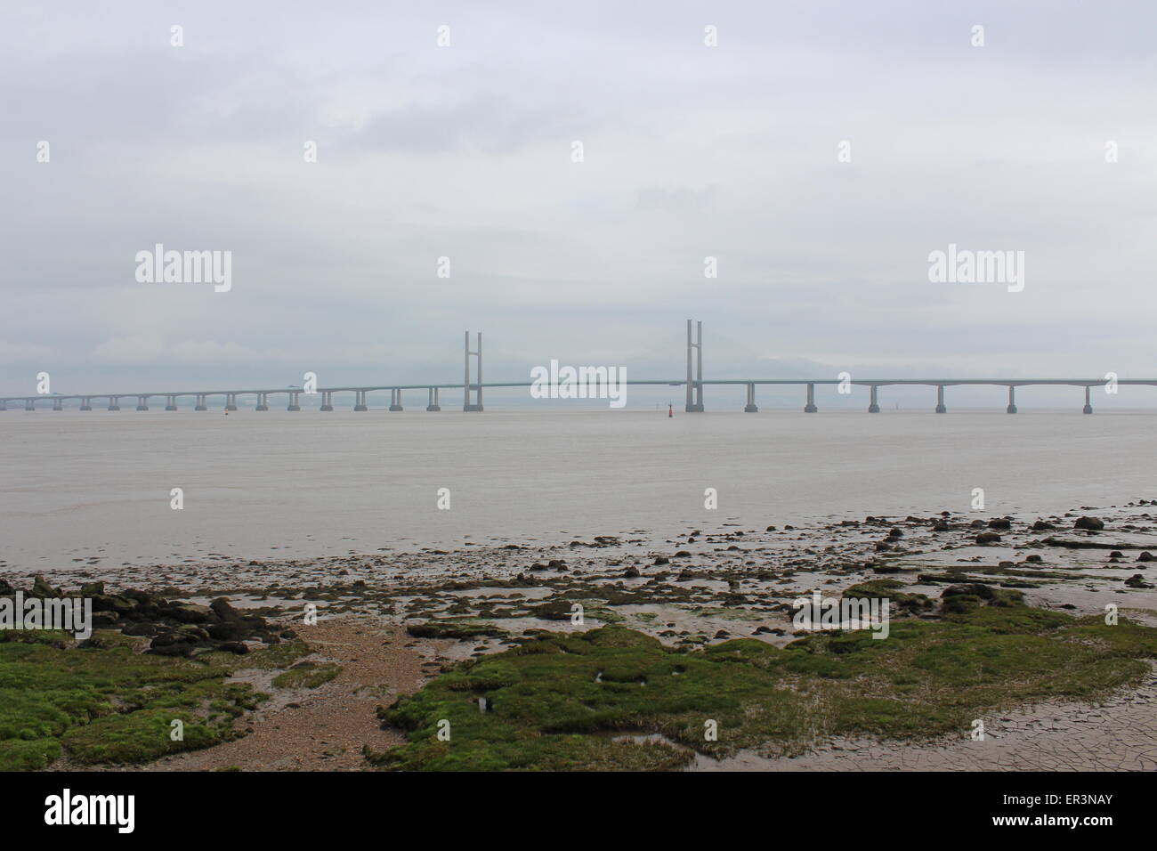 View of the Second Severn Bridge Crossing from Black Rock Road View ...