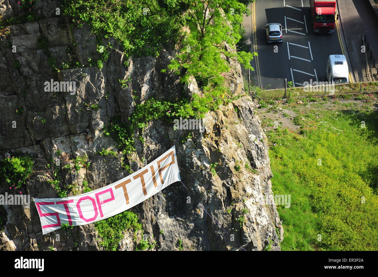 Hanging Protest Banner High Resolution Stock Photography and Images - Alamy