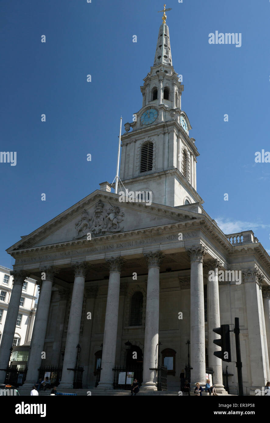 St Martin-in-the-Fields church, Trafalgar Square, London Stock Photo ...