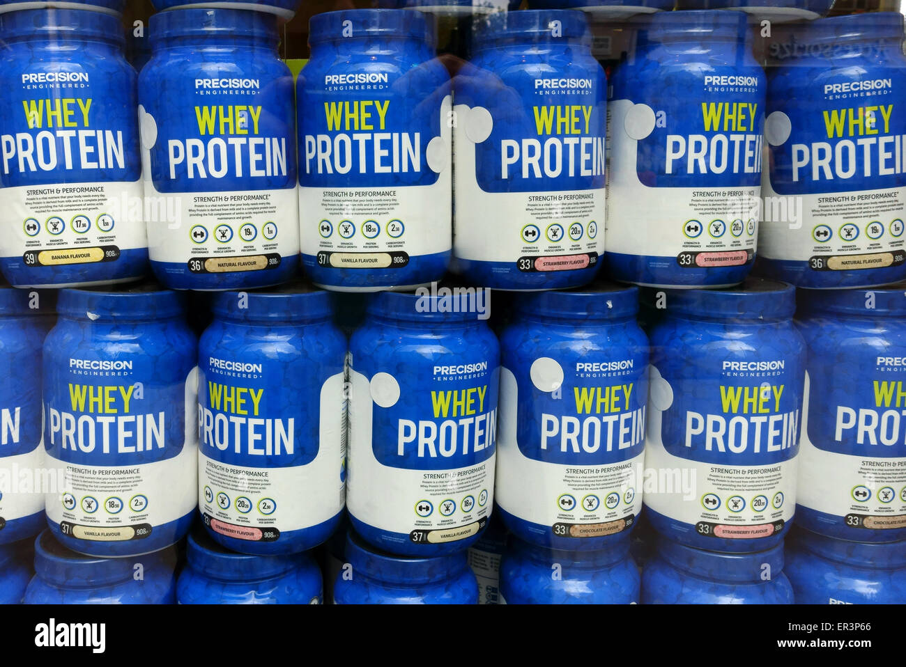 Health food shop window display hi-res stock photography and images - Alamy