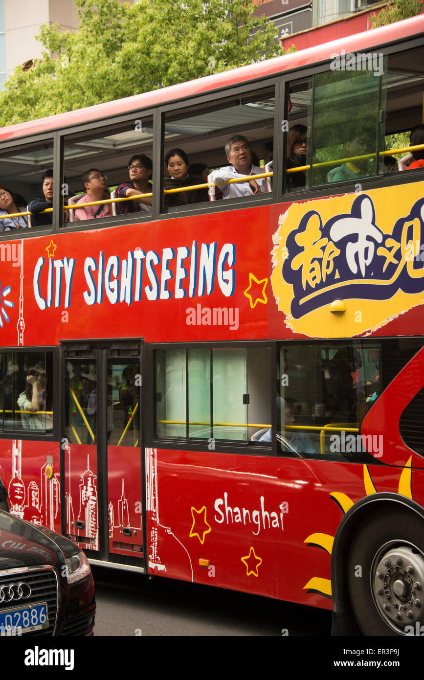 Red Double Decker Sightseeing Bus High Resolution Stock Photography and ...