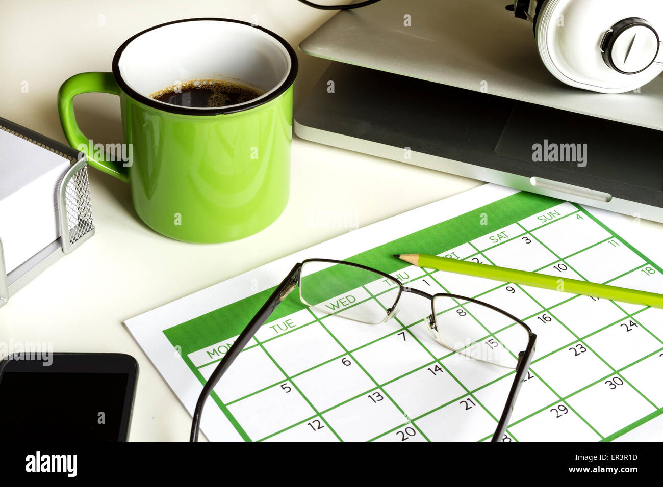 Organizing business and personal tasks and meetings Stock Photo - Alamy