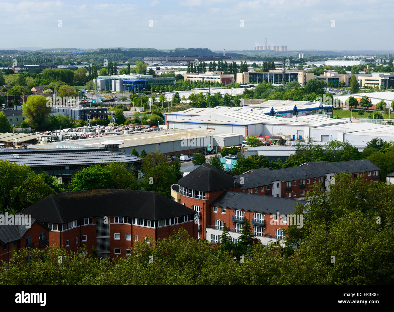Nottingham skyline hi-res stock photography and images - Alamy