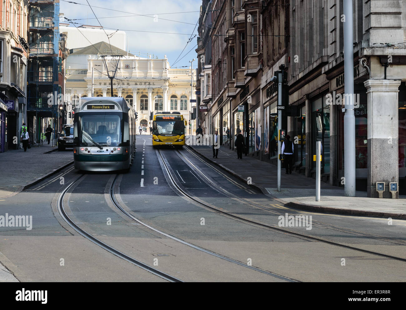 Nottingham city transport bus hi-res stock photography and images - Alamy