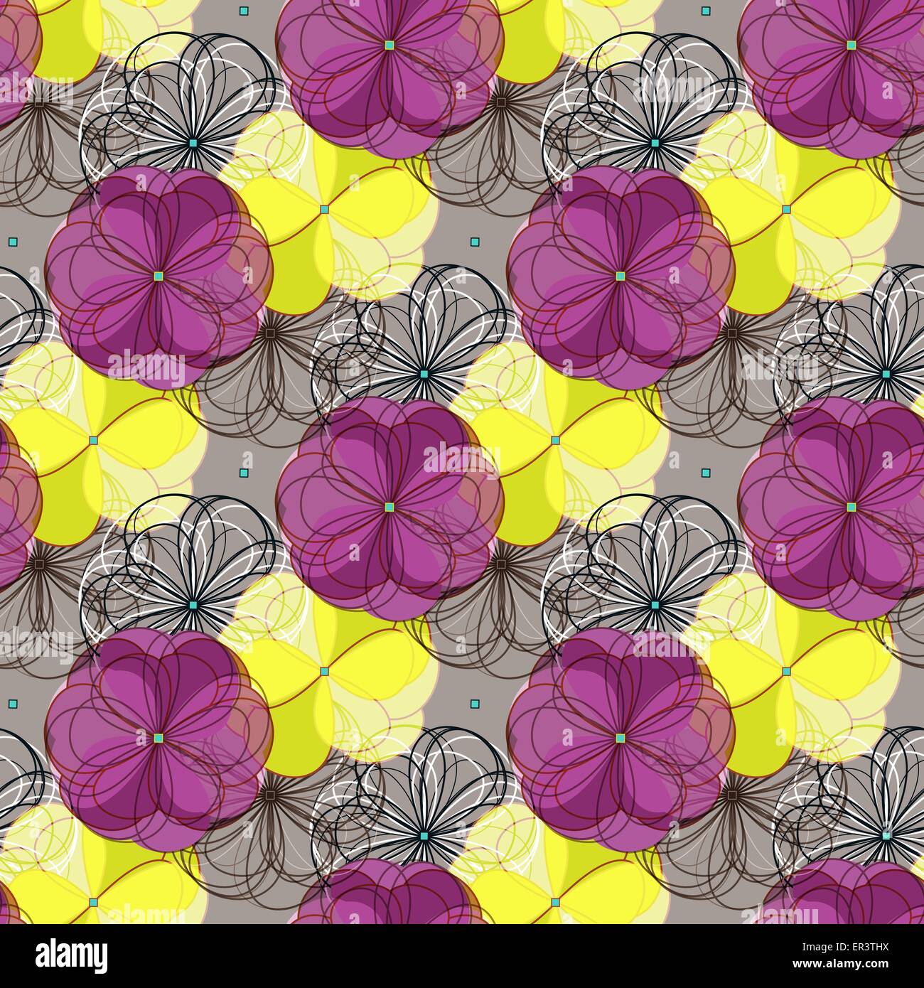 Abstract floral backgrounds for Stock Vector Images - Alamy