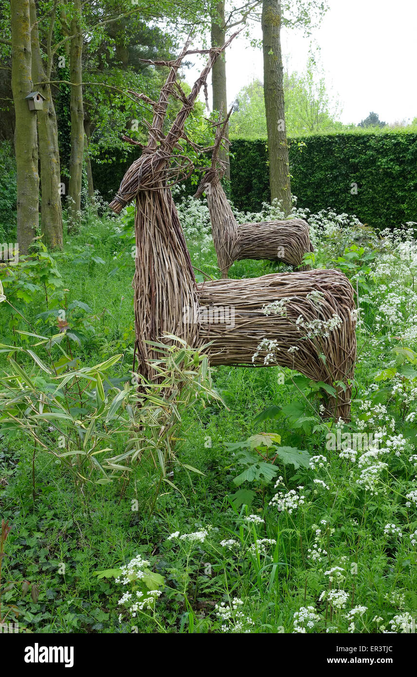 Wicker stag hi-res stock photography and images - Alamy