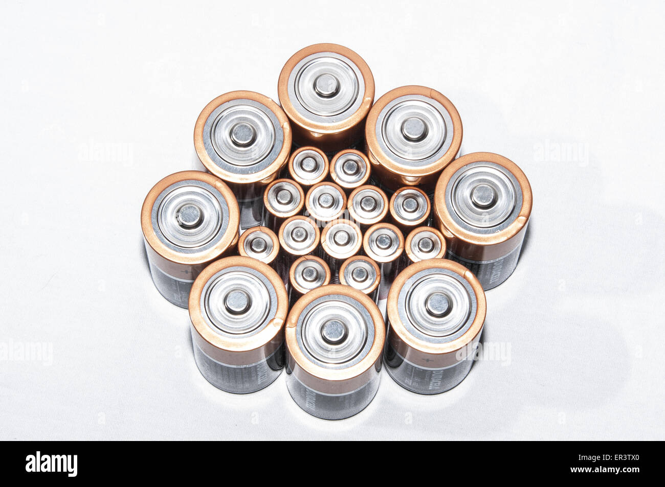 still life image of batteries Stock Photo - Alamy