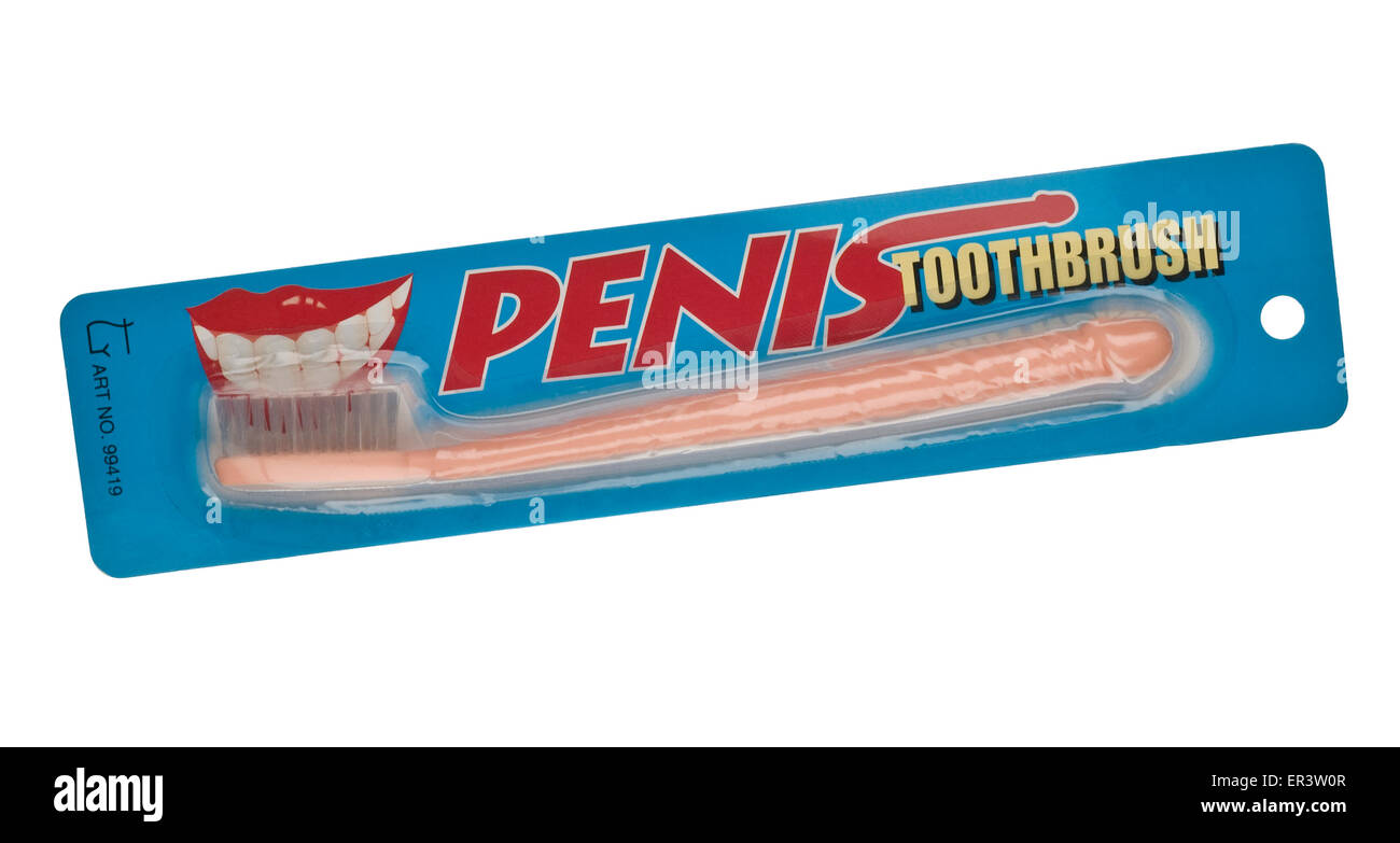 Novelty Penis Toothbrush Stock Photo - Alamy