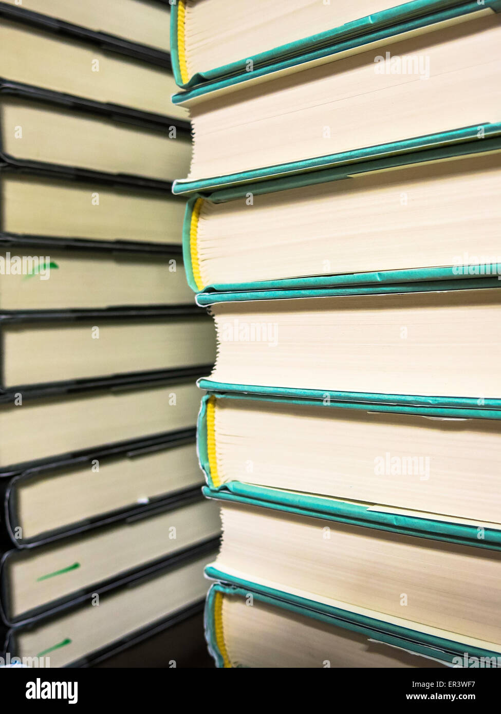 Multiple books bound hi-res stock photography and images - Alamy