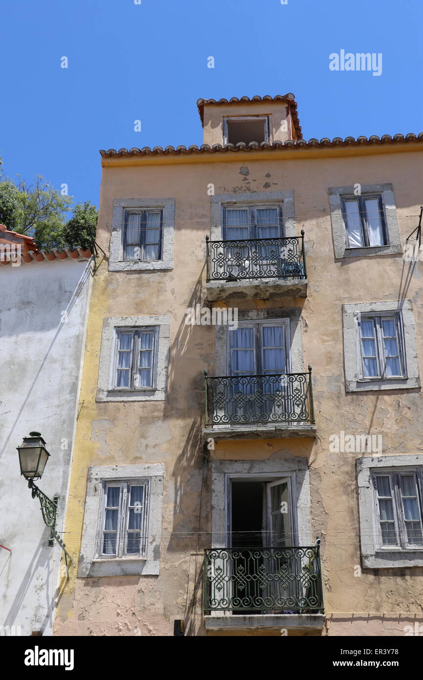 Building in Lisbon Stock Photo - Alamy