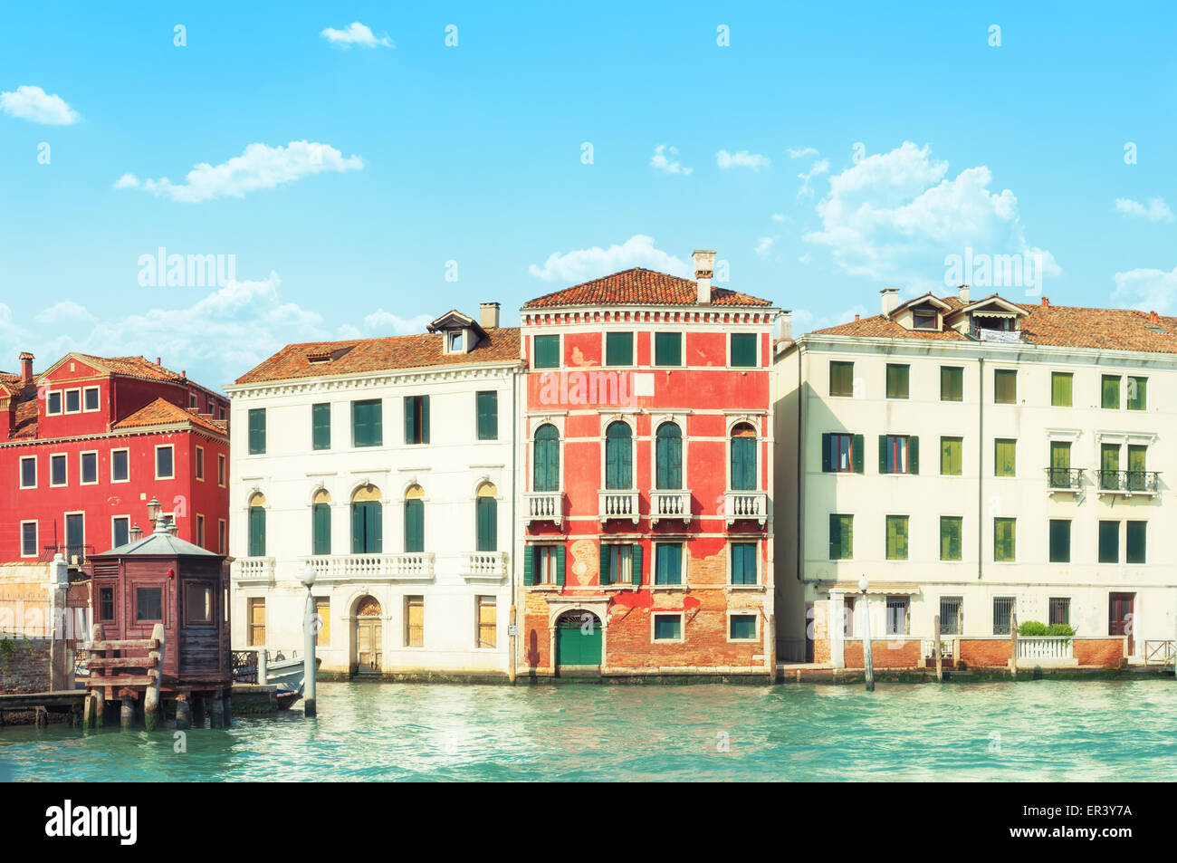 Old colorful houses in Venice, Italy Stock Photo - Alamy