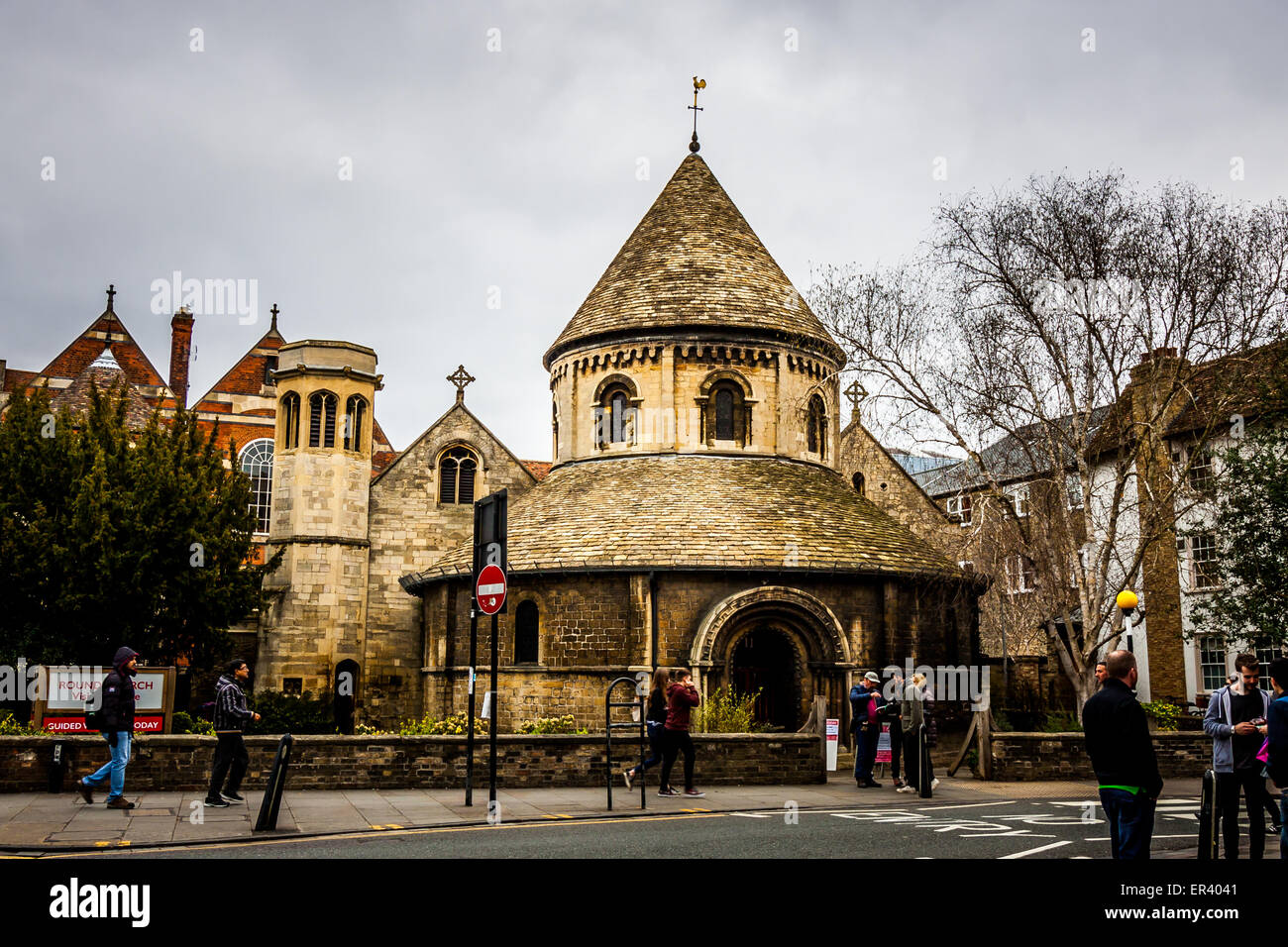 The Round Church, at Cambridge Stock Photo - Alamy