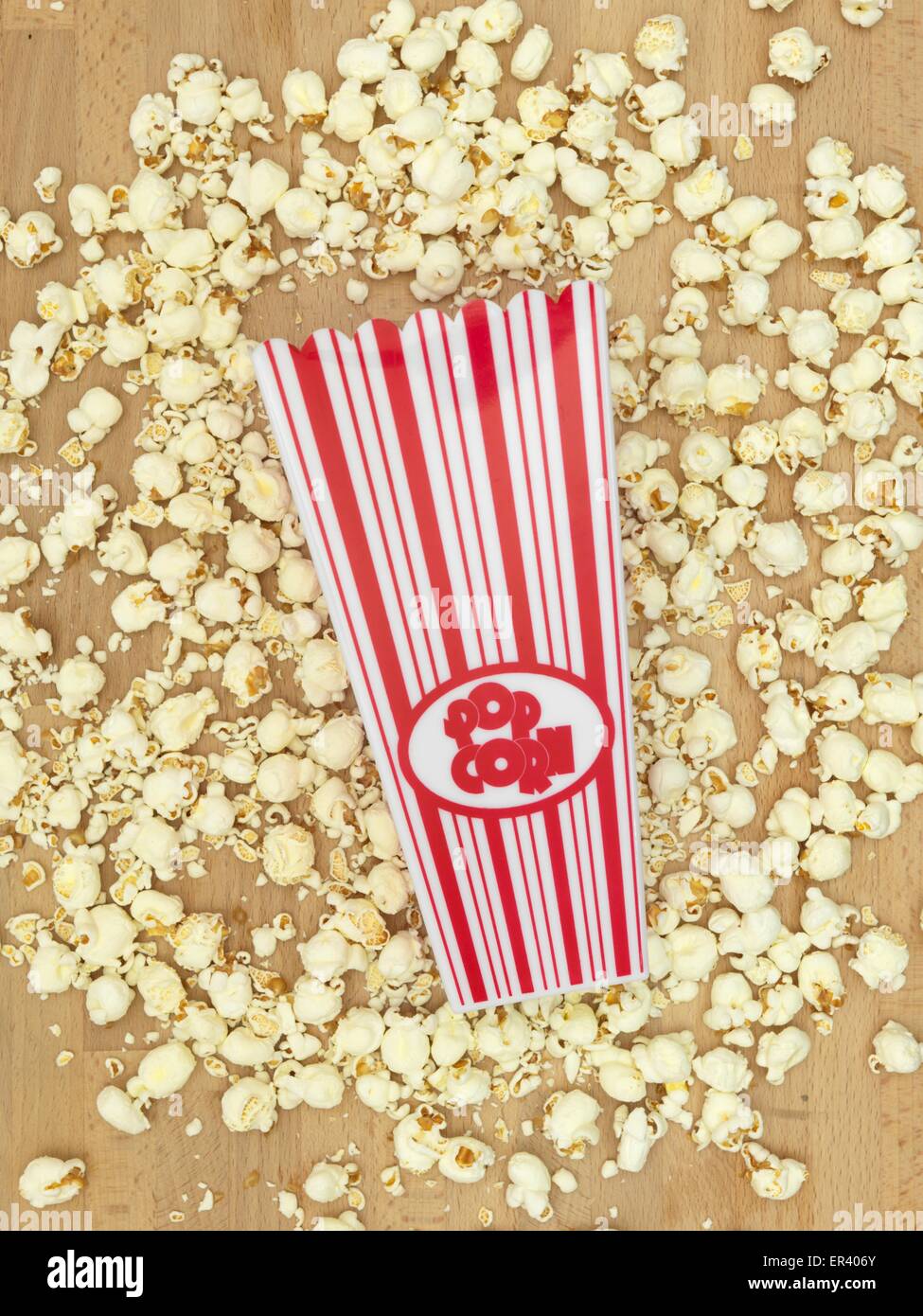A conceptual close up shot of popcorn Stock Photo - Alamy
