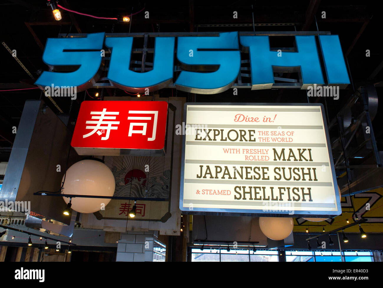 ZaZa Bazaar, Bristol, UK, an international streetfood restaurant Stock ...