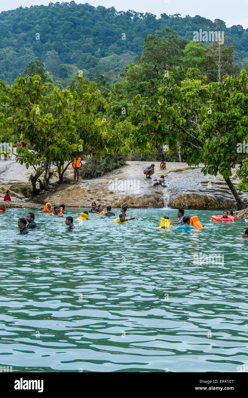 Warm water streams Sa Morakot, Wildlive Sanctuary, Emerald Pool, Khao ...