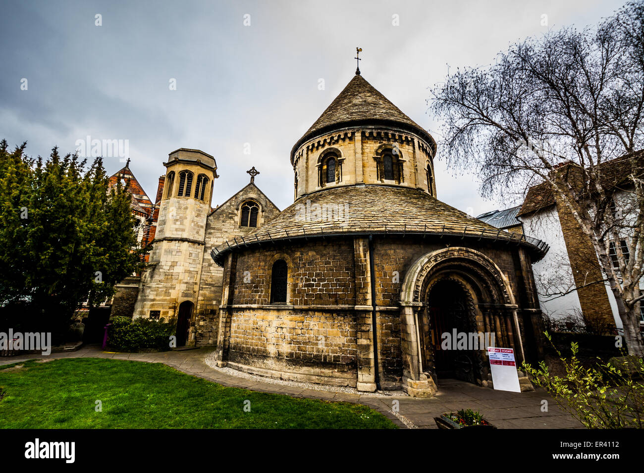 The Round Church, in Cambridge Stock Photo - Alamy