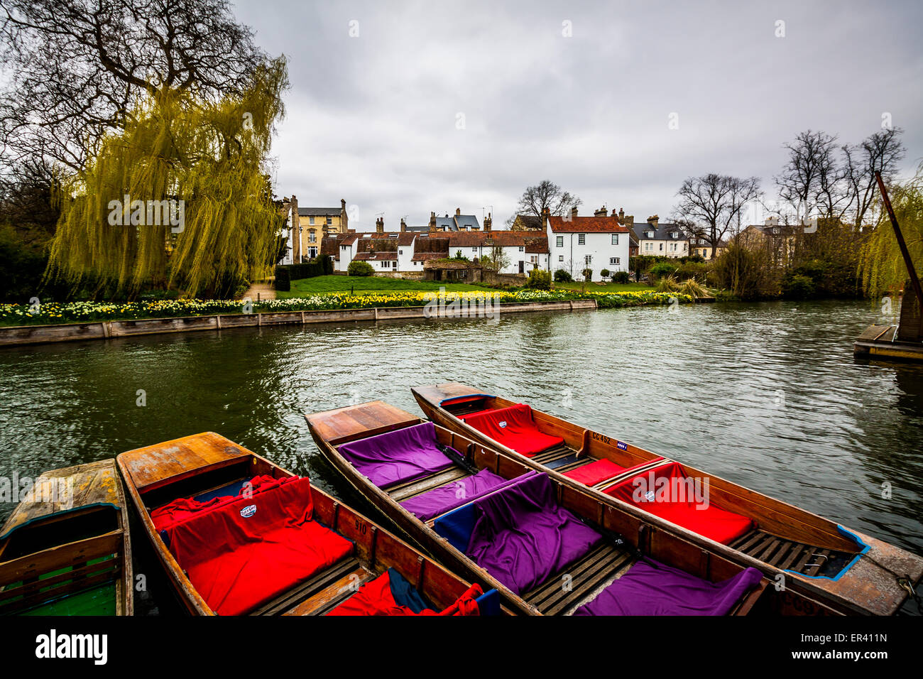 Cam river in Cambridge Stock Photo - Alamy