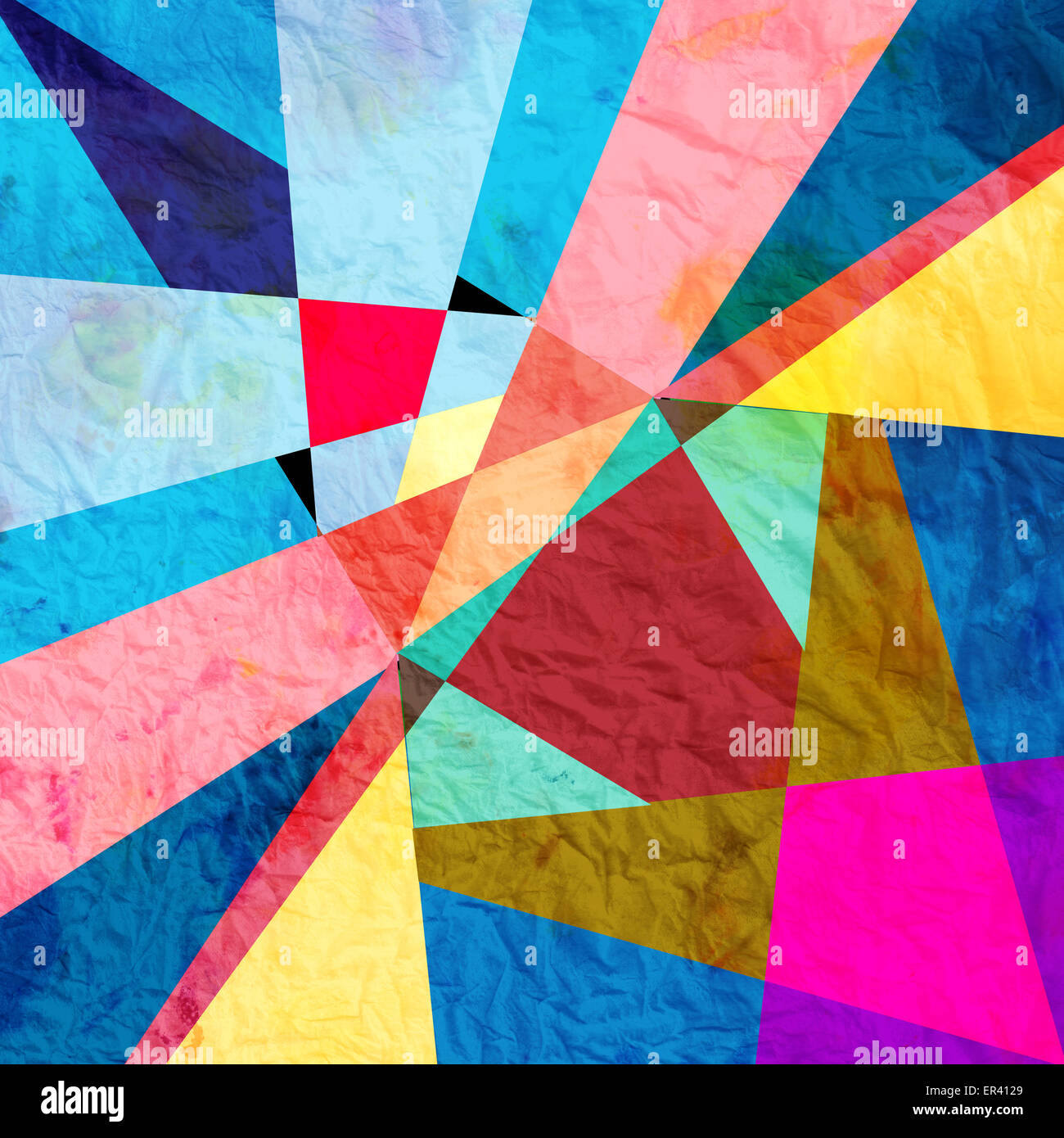 graphic a abstract background with geometric elements Stock Photo - Alamy