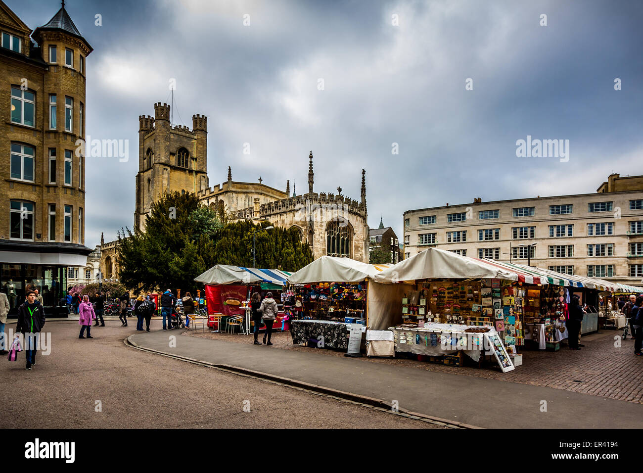 Cambridge market hi-res stock photography and images - Alamy