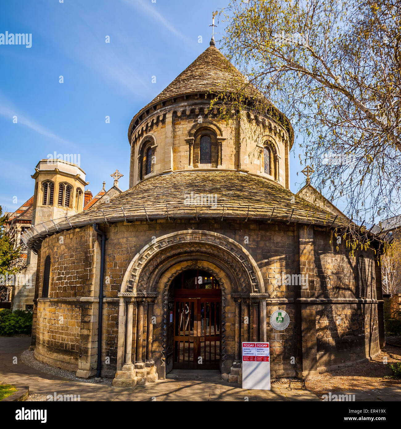 The Round Church, at Cambridge Stock Photo - Alamy