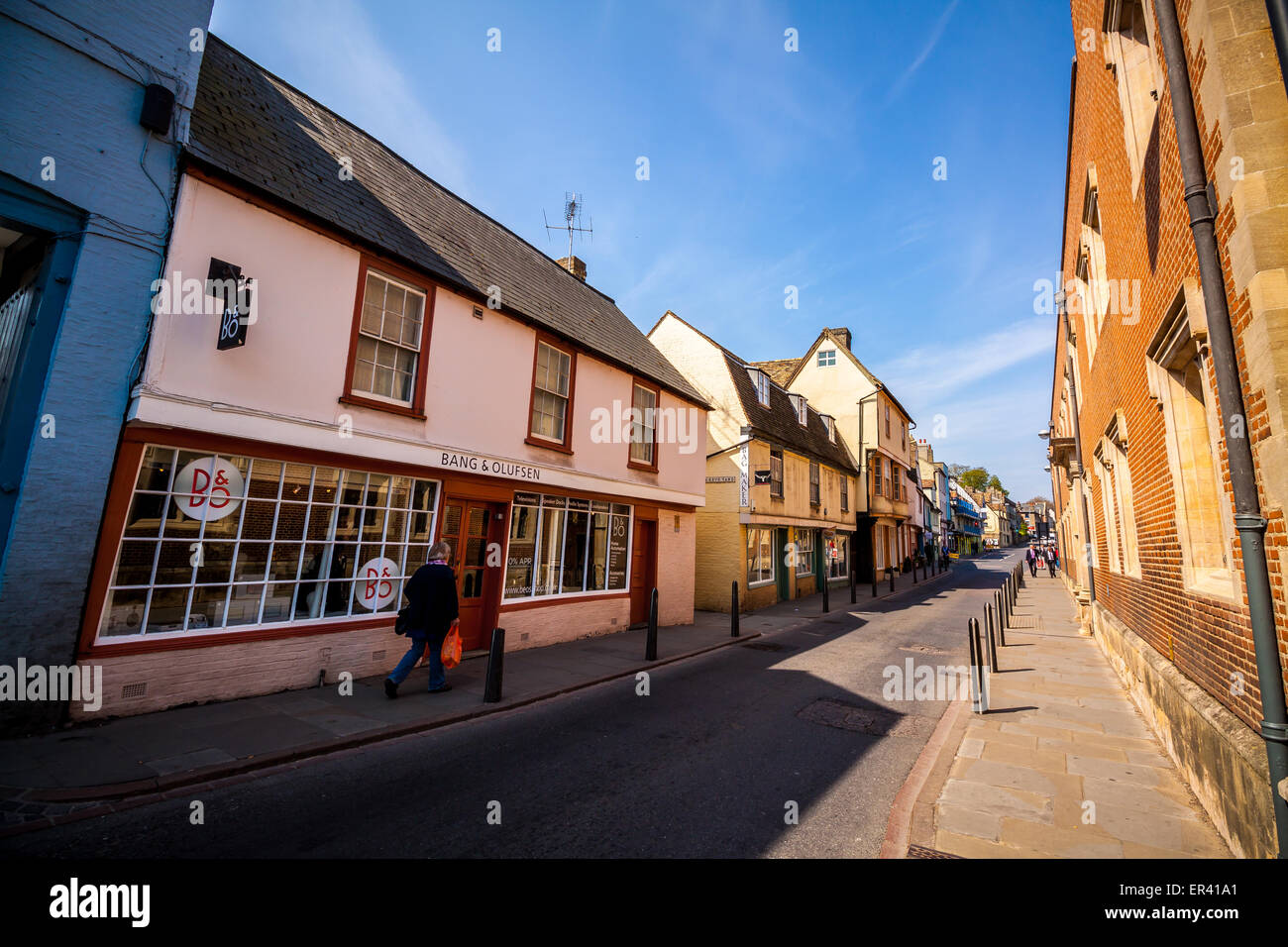 Magdalene Street, at Cambridge Stock Photo - Alamy