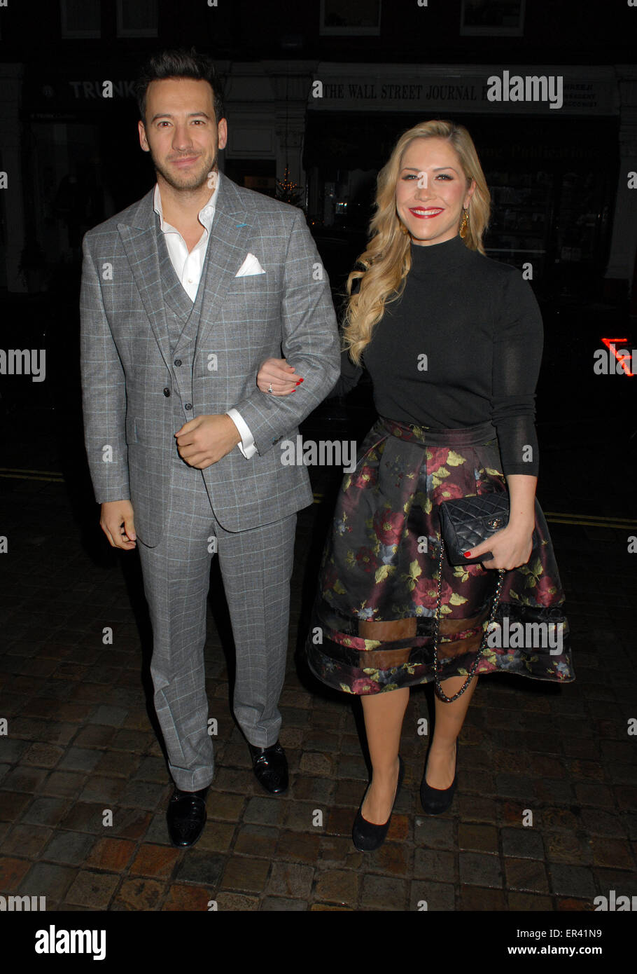 Celebrities arrive at Chiltern Firehouse in Marylebone Featuring: Alex ...