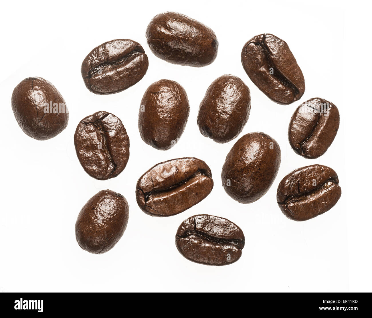 Closeup coffee beans hi-res stock photography and images - Alamy