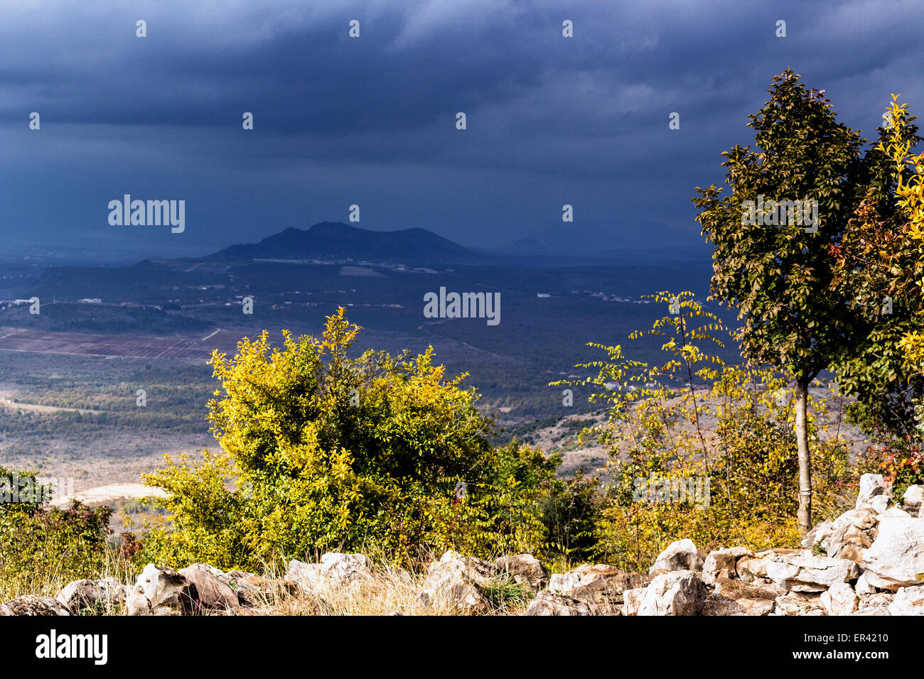Views of the Krizevac Mountain in Medjugorje in Bosnia ed Erzegovina ...