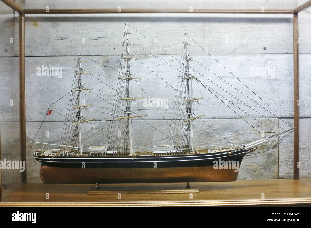 An antique model ship at House on the Rock in Spring Green, Wisconsin ...