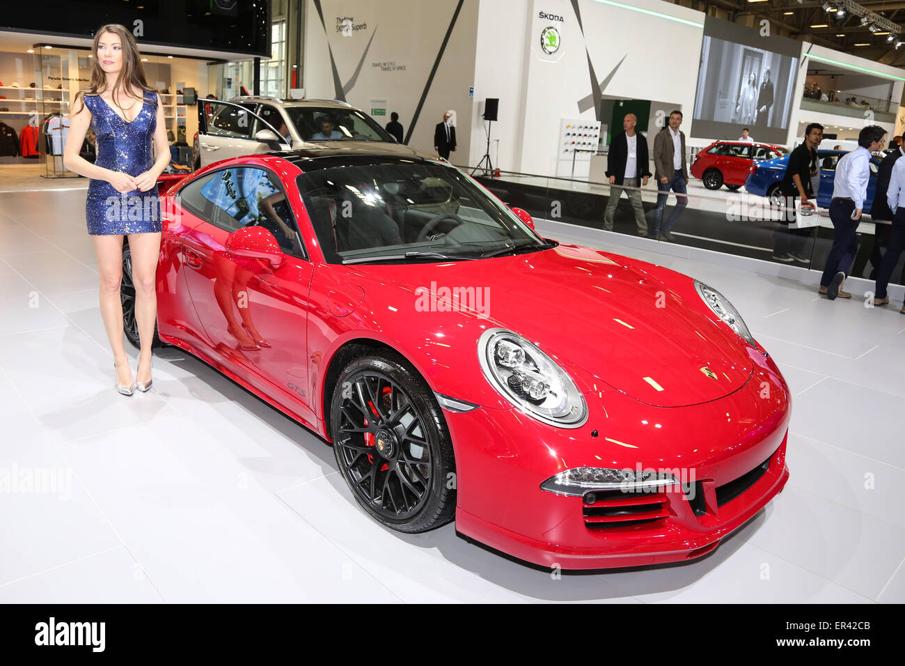ISTANBUL, TURKEY - MAY 21, 2015: Porsche 911 Carrera GTS in Istanbul ...