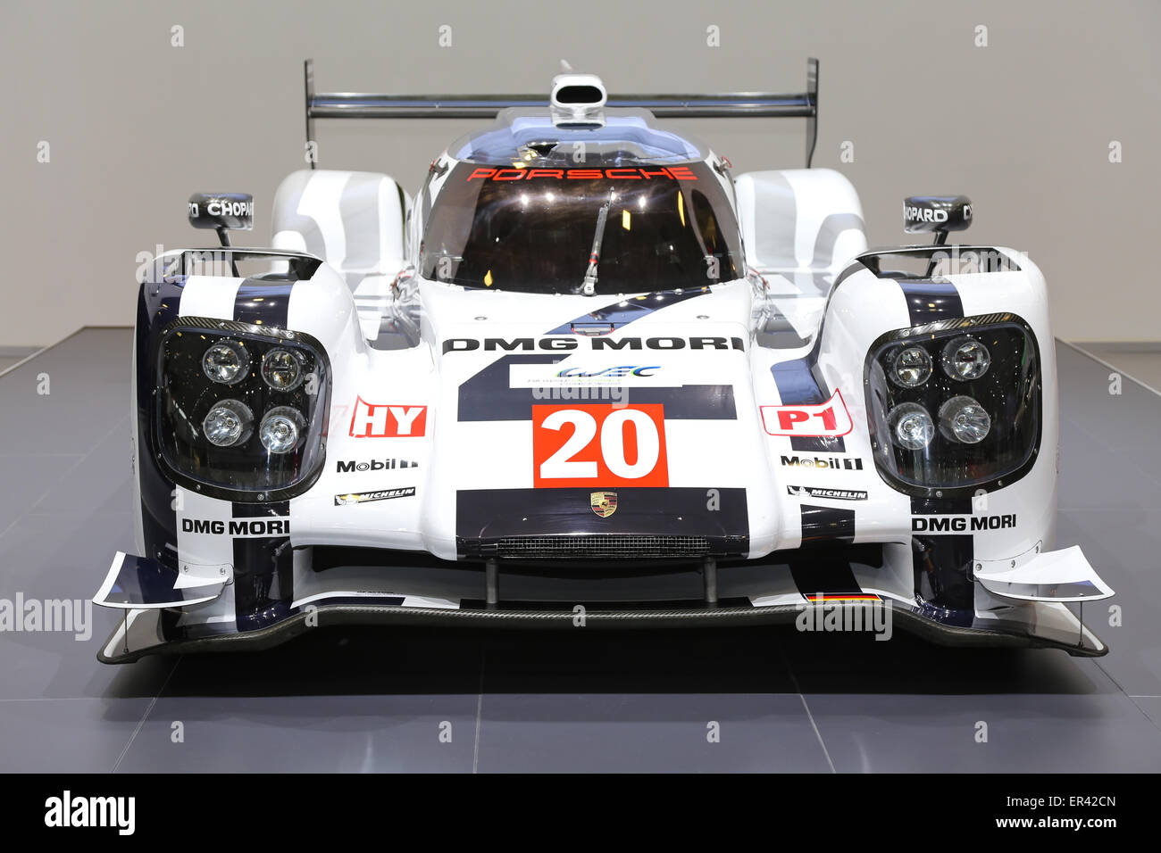 ISTANBUL, TURKEY - MAY 21, 2015: Porsche 919 Hybrid in Istanbul ...