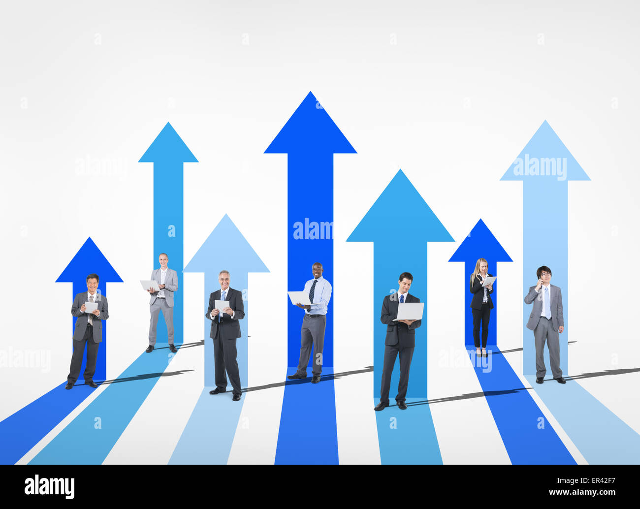 Rising arrow hi-res stock photography and images - Alamy