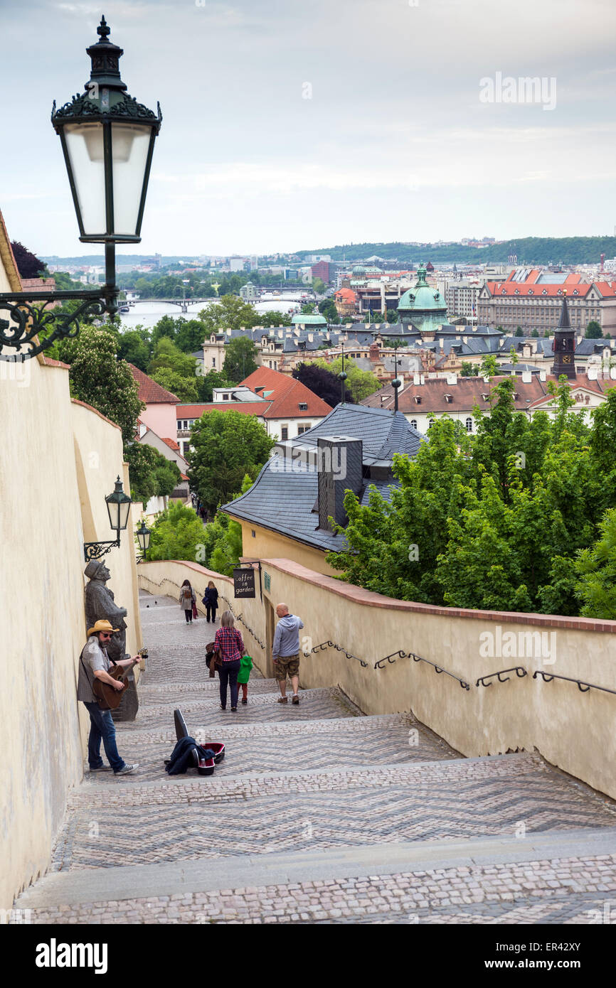 Old castle steps prague hi-res stock photography and images - Alamy
