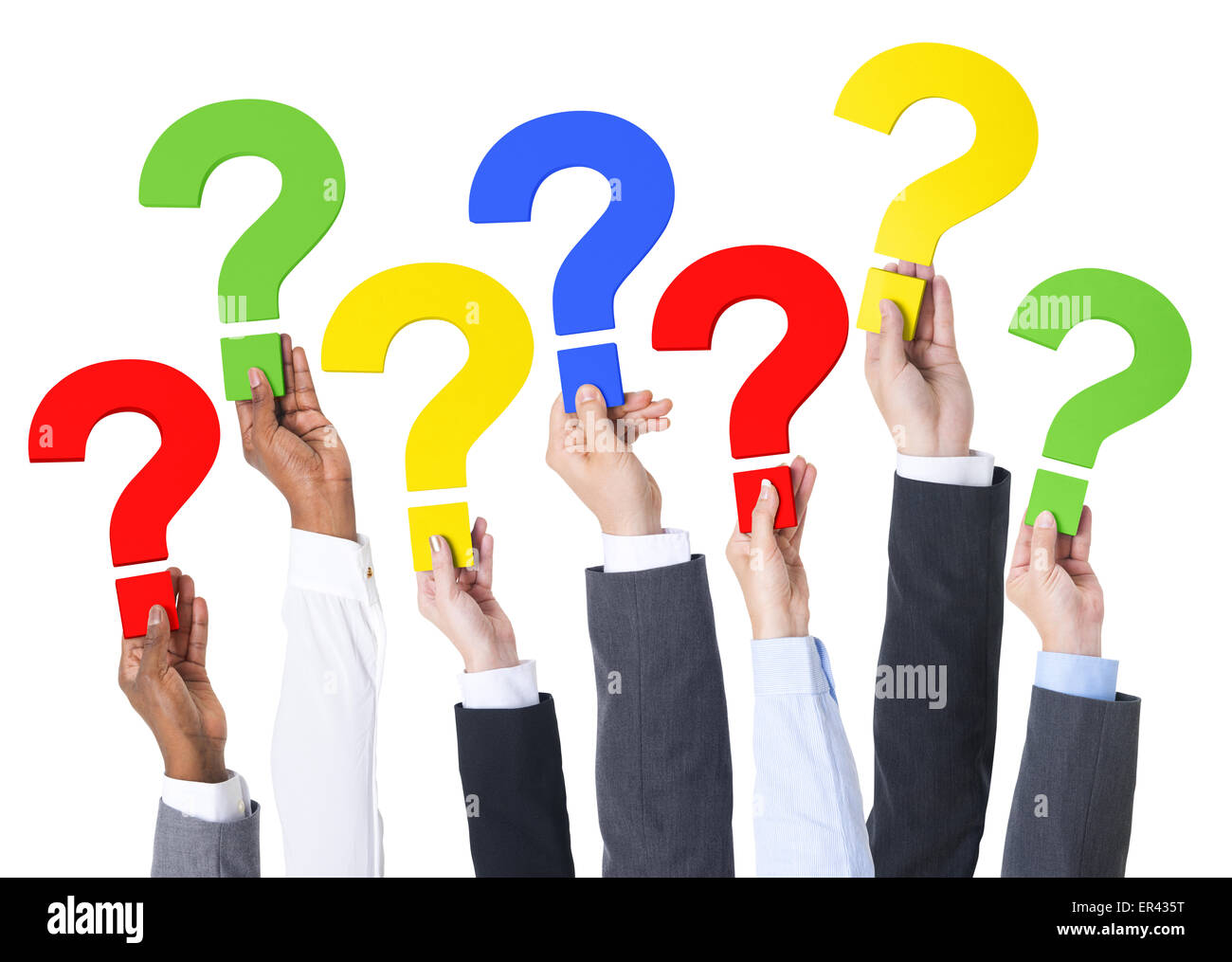 Question mark on colored hi-res stock photography and images - Alamy